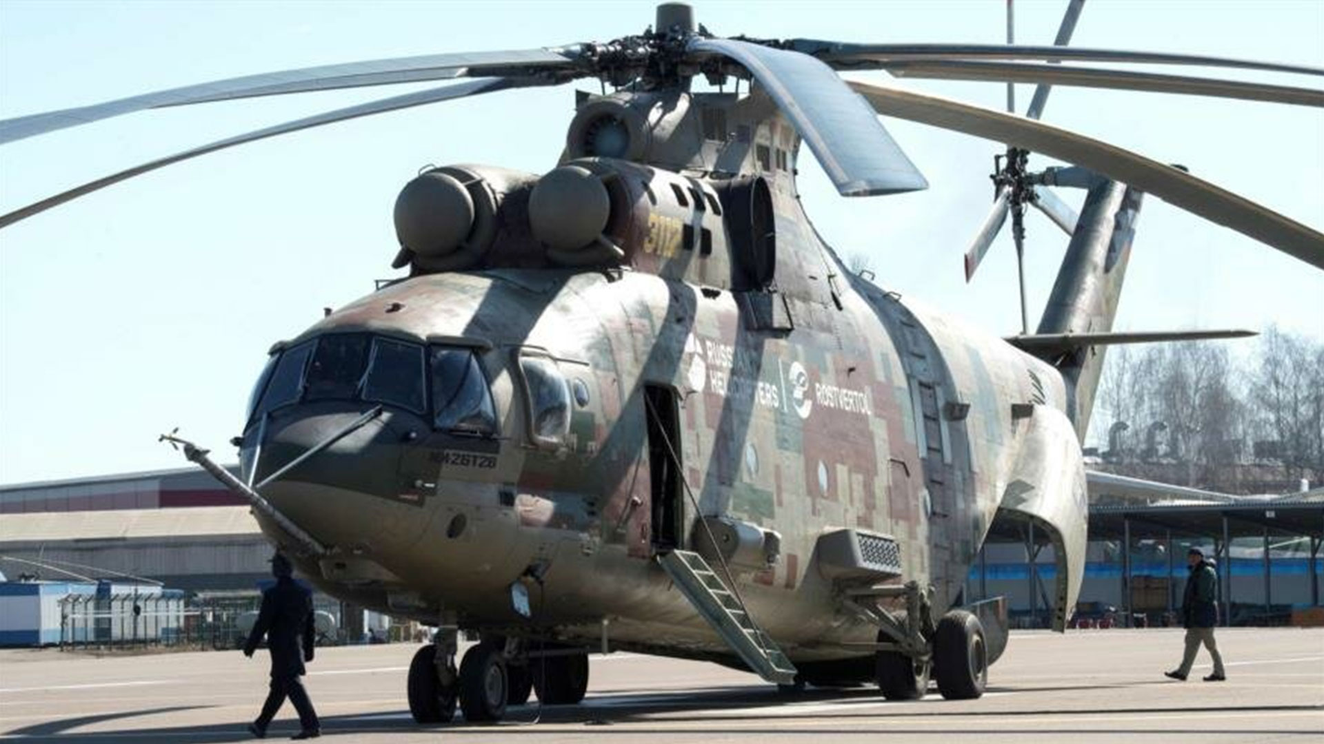 Rusia prueba versión nueva del helicóptero más grande del mundo ...
