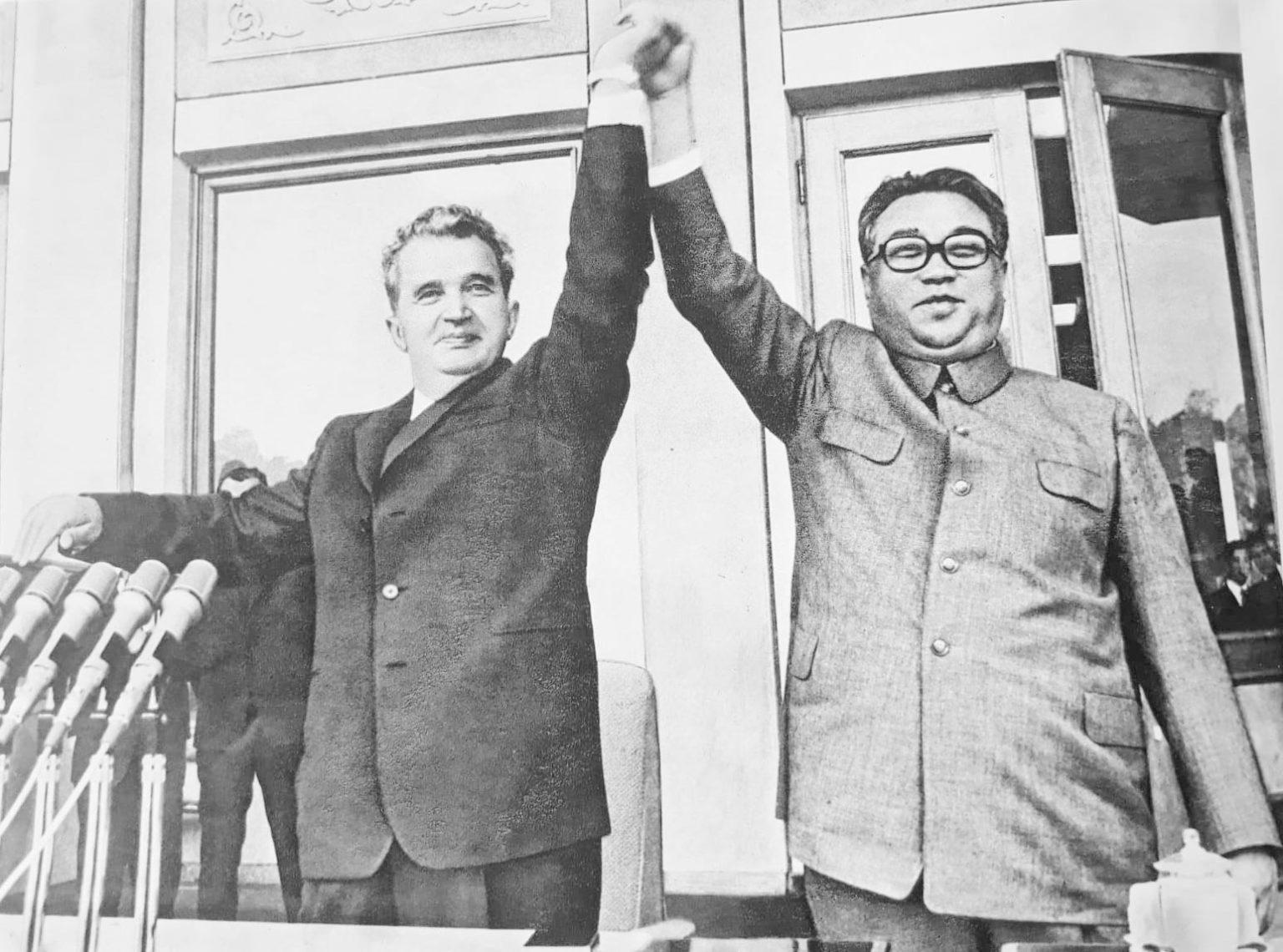 Fotos del encuentro entre Nicolae Ceausescu y Kim Il-sung en Pyongyang ...