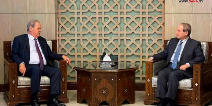 Al-Mekdad reitera apoyo a lucha palestina y califica prácticas ...