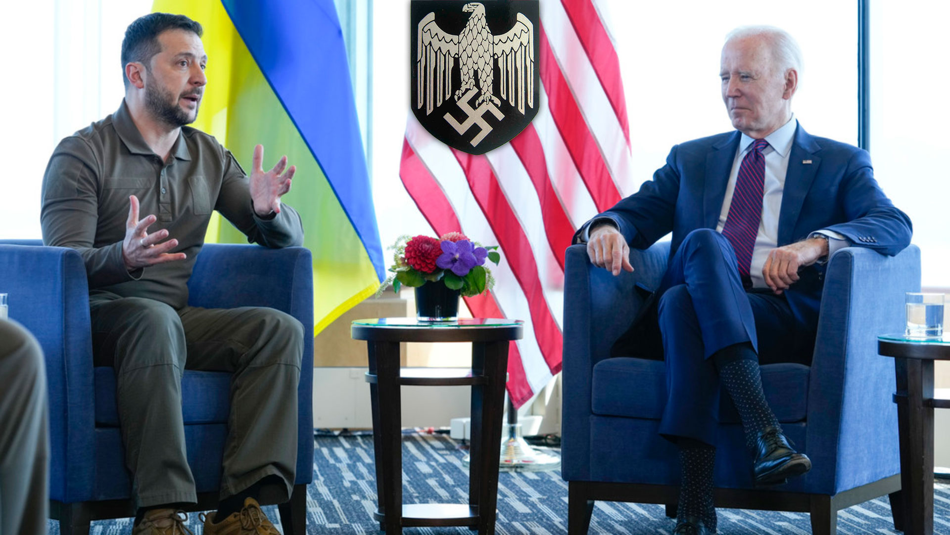 El dictador nazi Zelenski confirma que Ucrania perdió el control sobre ...