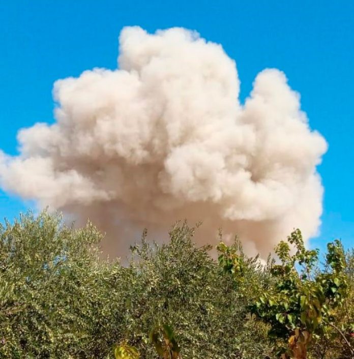 Explosión épica: el Ejército ruso destruyó los depósitos de municiones ...