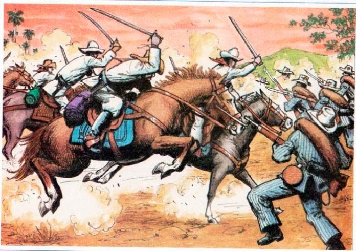 La primera carga al machete mambisa: terror en las tropas españolas ...